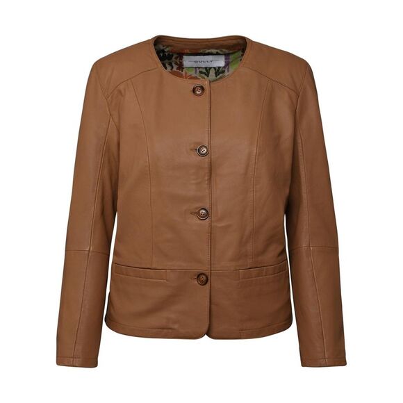 BULLY | Jackets & Coats | Bully Beige Leather Jacket | Poshmark